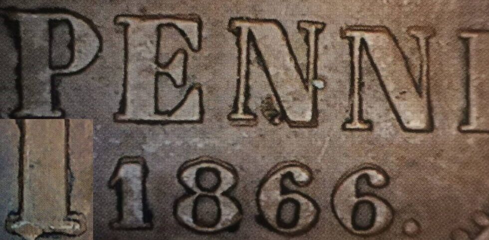 Arvokkaimmat kolikot: 1 Penni 1866 - Harvinaiset variantit